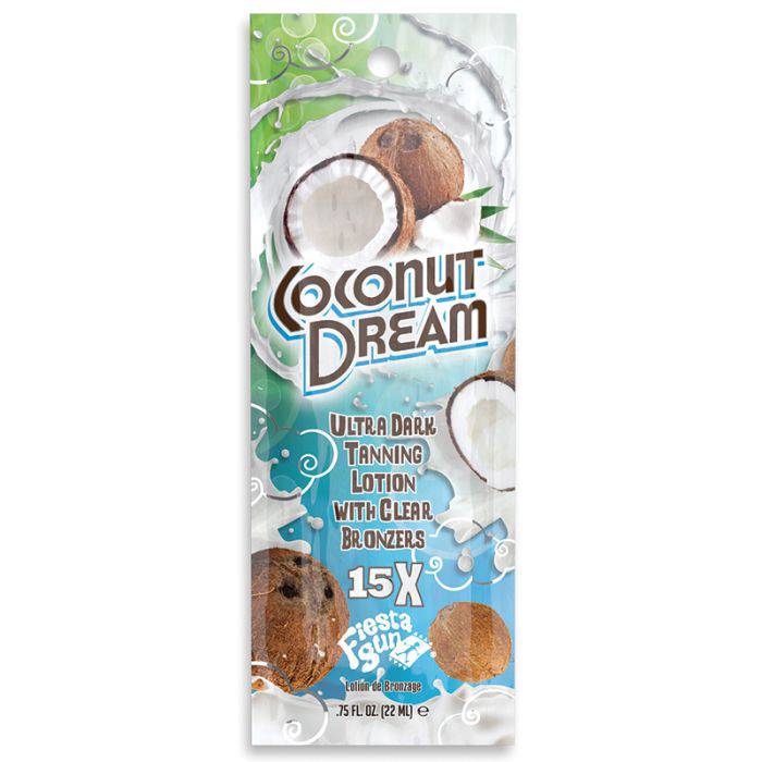 Fiesta Sun Coconut Dream Ultra Dark Tanning Lotion 22ml - Beauty Kick